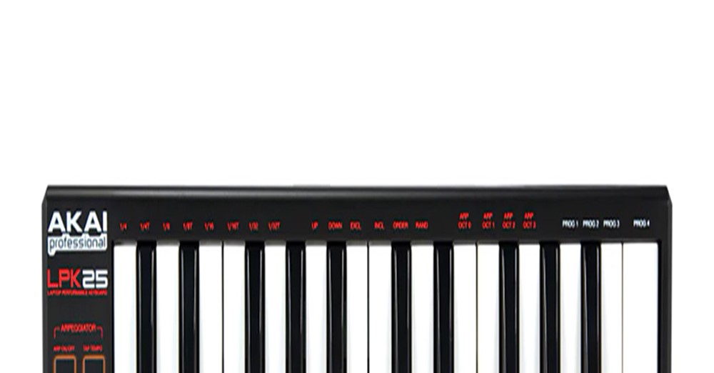 Midi Controller Akai LPK25 Chính Hãng Full Box 100%