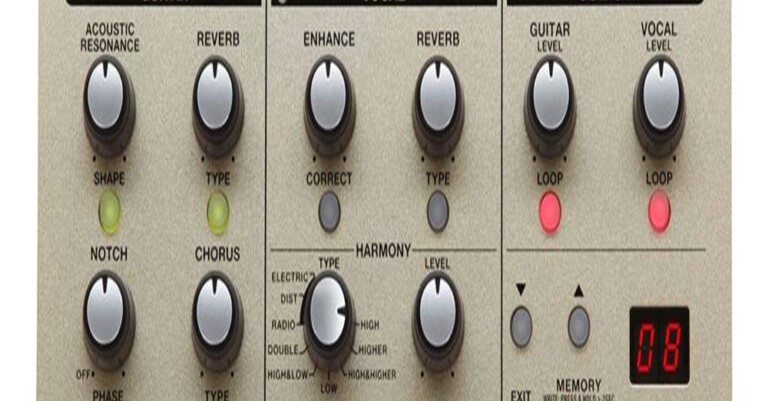 Boss VE-8 Acoustic Singer Effects Processor