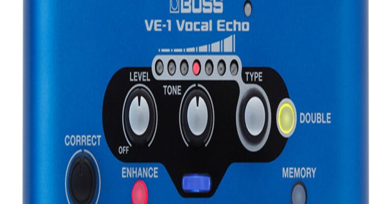 Vocal Performer Boss VE-1 Effect